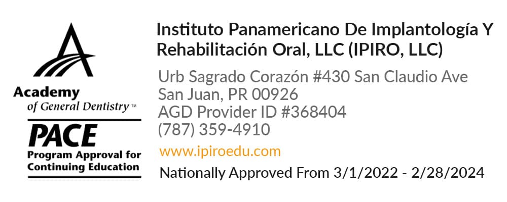 IPIRO - Formación práctica en Implantología Dental